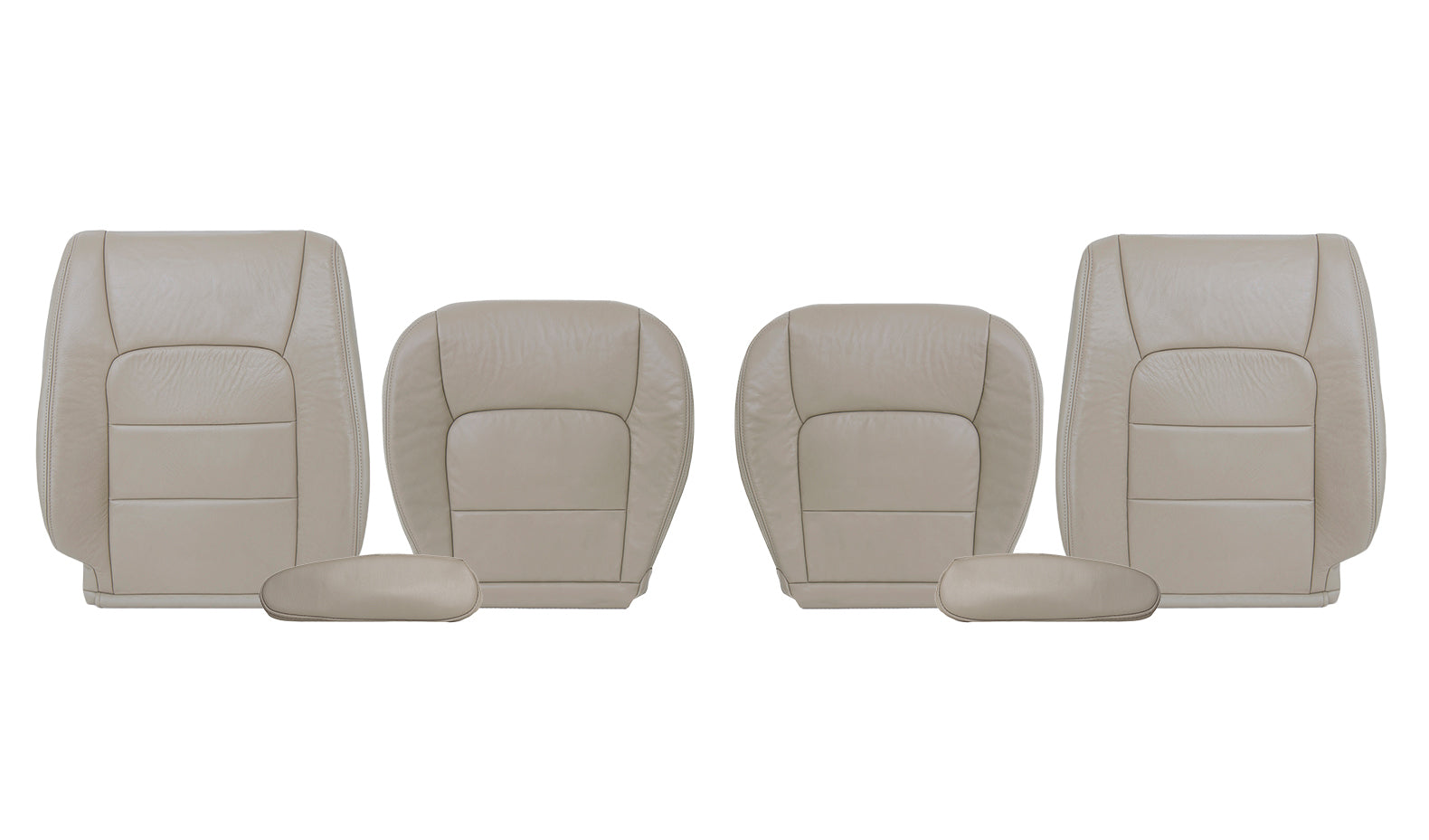 1998-2007 Lexus LX470 Driver & Passenger Complete Leather Seat Covers ...